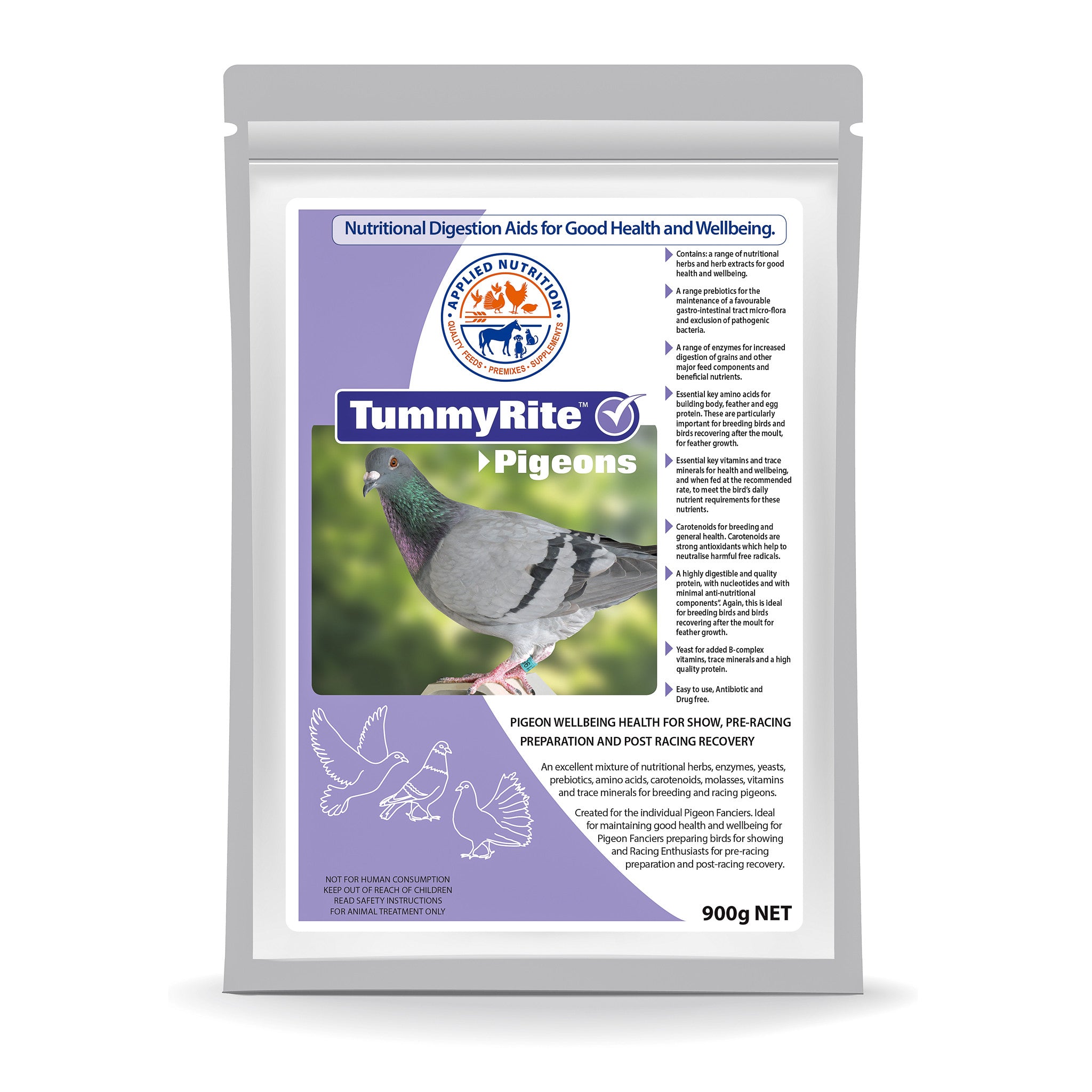 Pigeons – Applied Nutrition - TummyRite
